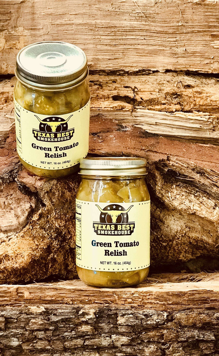 Texas Best Green Tomato Relish 16oz – TexasBestShop