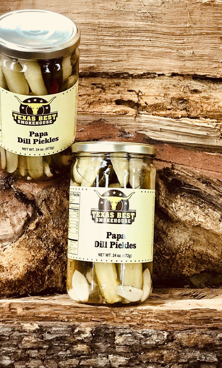 Papa Dill Pickles 24oz – TexasBestShop