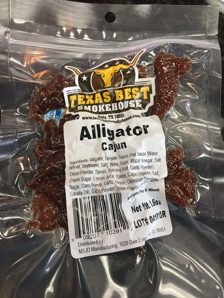 Alligator Jerky 1.6oz – TexasBestShop